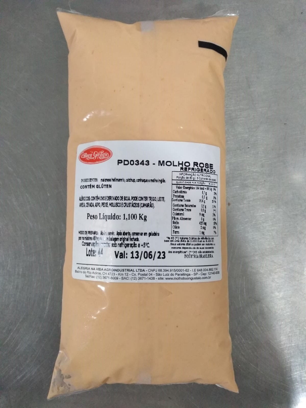 MOLHO ROSE CX3X1,1KG