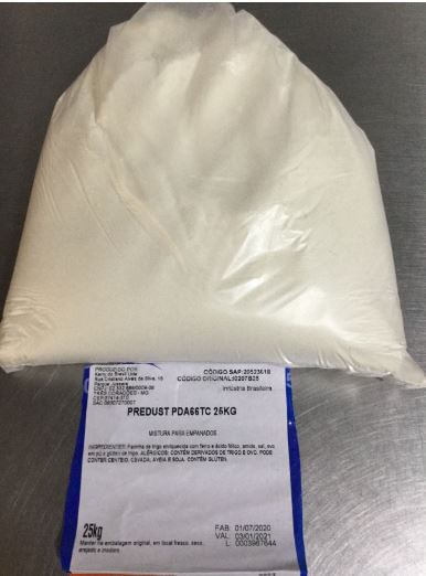 PREDUST PDA66TC JR 1 PASSO 1 UND 25 KG